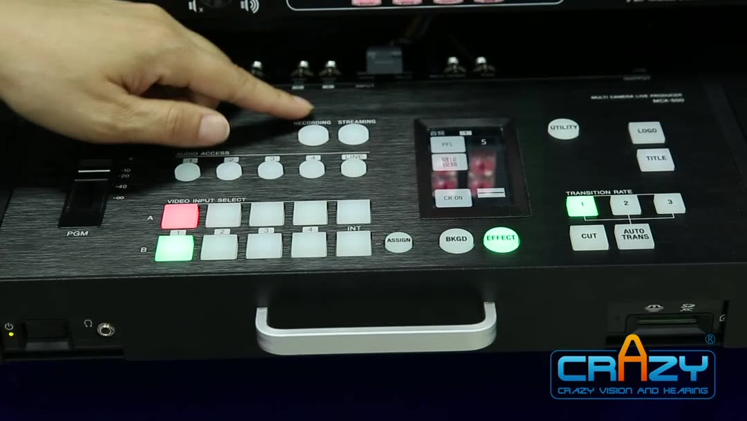 索尼MCX-500移动导播台系统操作教学