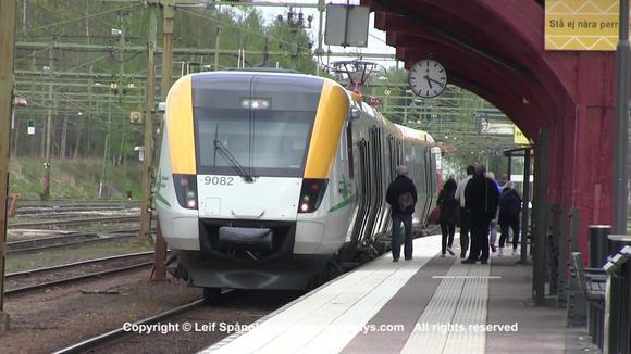 中国CRH1型电力动车组的原型车:瑞典Regina系列电力动车组