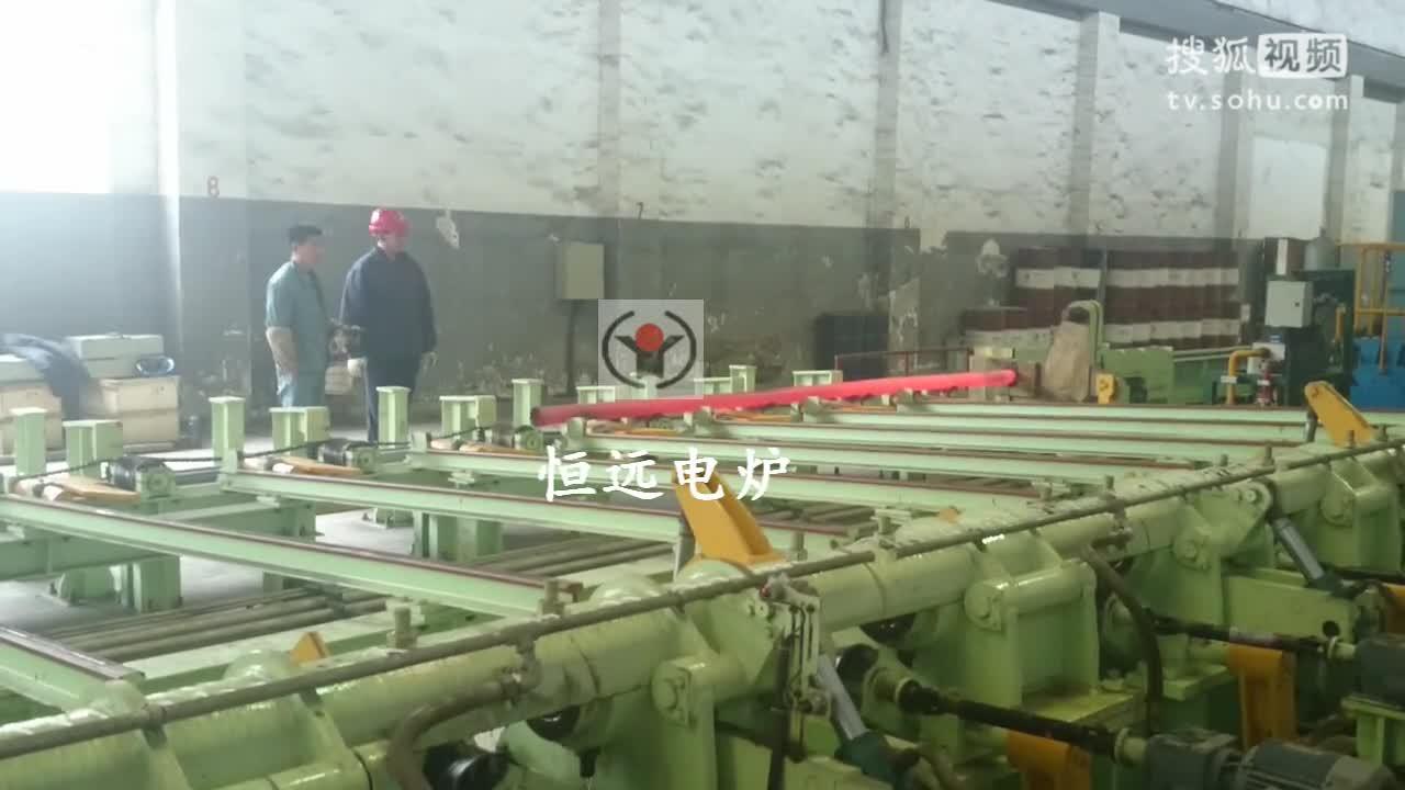 不锈钢管加热设备,不锈钢管在线加热生产线