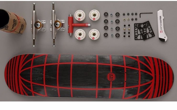 【教程】滑板组板安装贴砂纸,一本满足 How To Set Up Assemble A ...