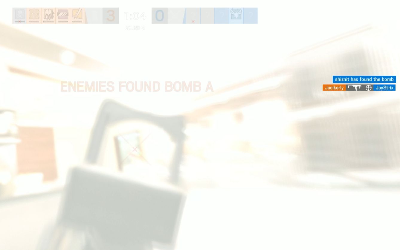 [Jaclkerly]我就是屏幕全白也要爆你的头[1080p 60fps 彩虹六号]