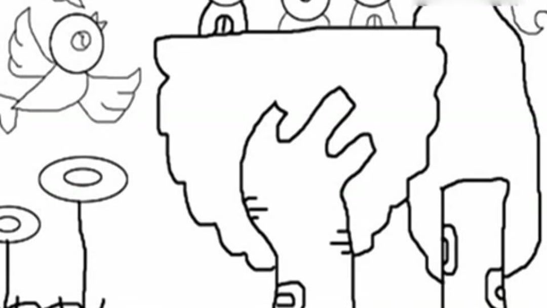 少儿学画画的窍门 简笔画之小鸟的画法^-^