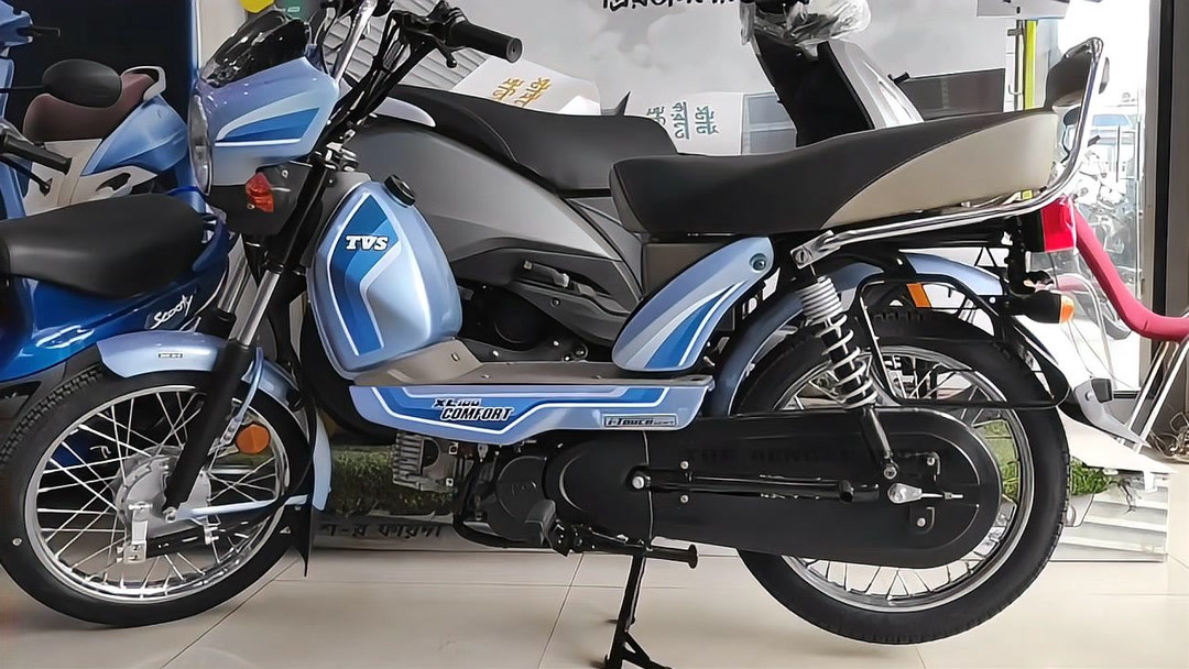 轻便摩托车,排量只有100cc,代步钓鱼神器!