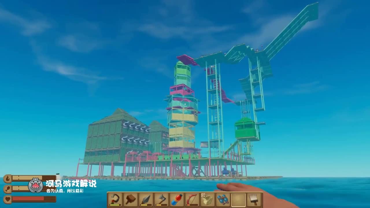 木筏求生大结局!我乘坐火箭飞往别的世界,木筏留给杰克!