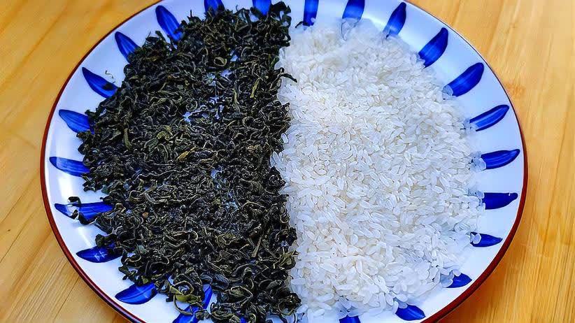 大米绿茶放一起,作用拿钱都难买,坚持喝1周,刮油又...