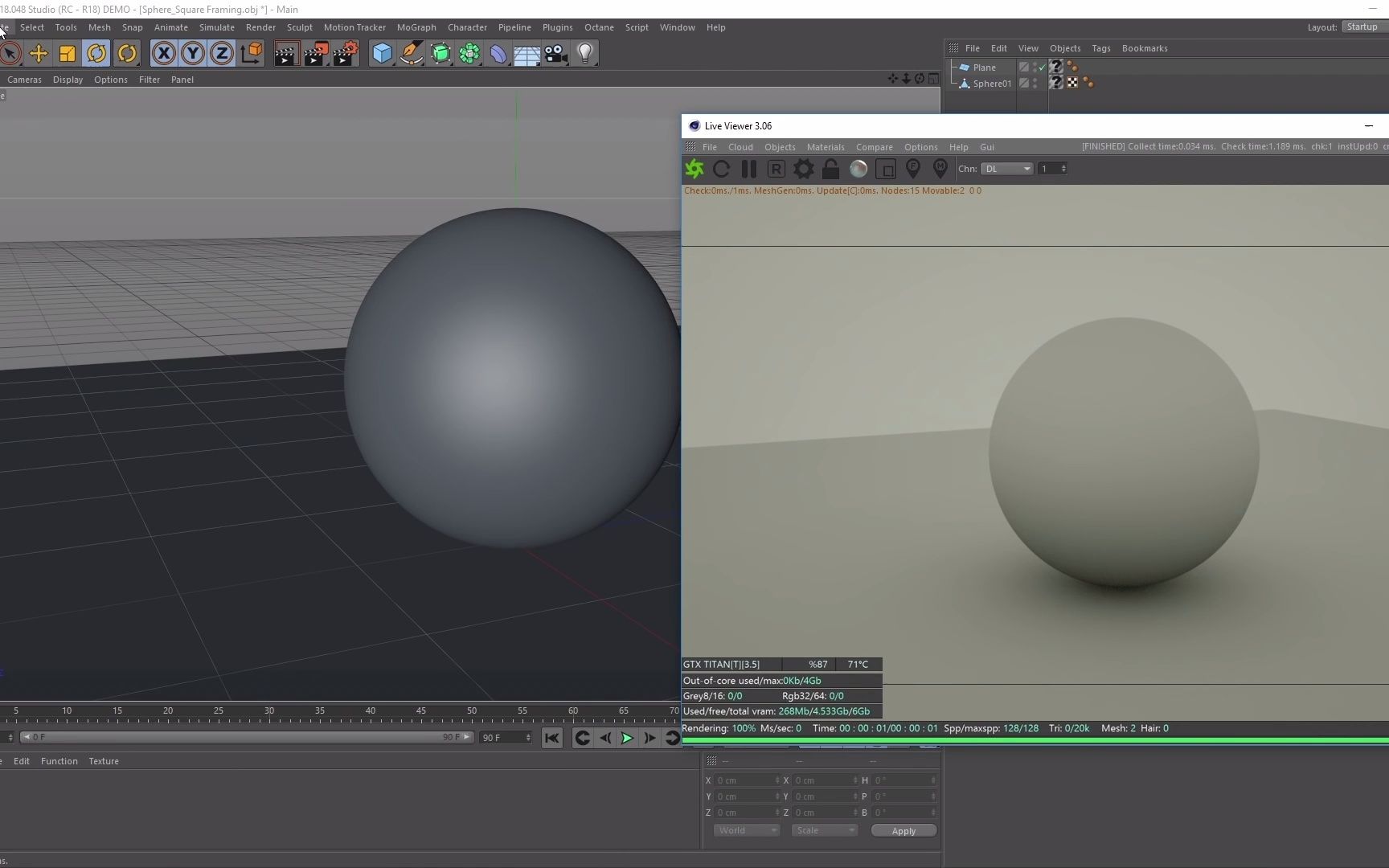 [OC]使用poliigon扫描贴图创建真实材质