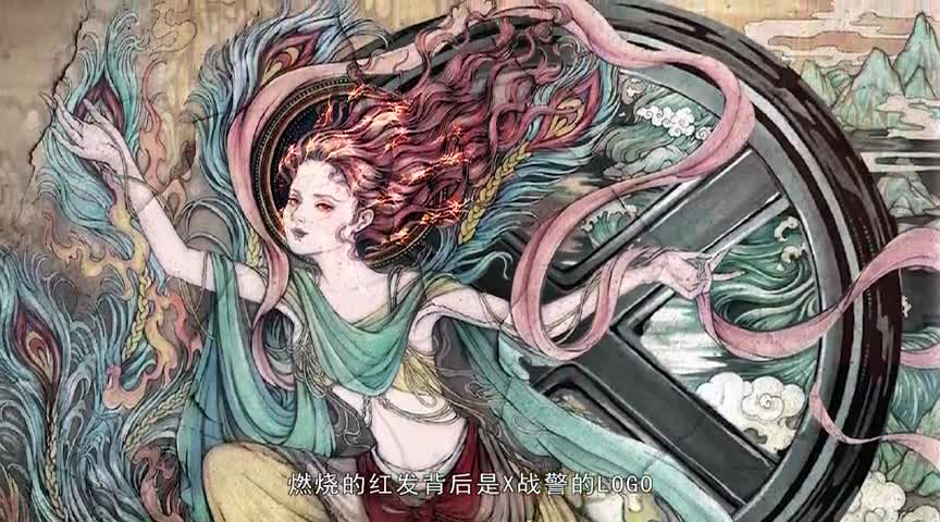 《X战警黑凤凰》中国风手绘“凤凰”敦煌壁画太惊艳!