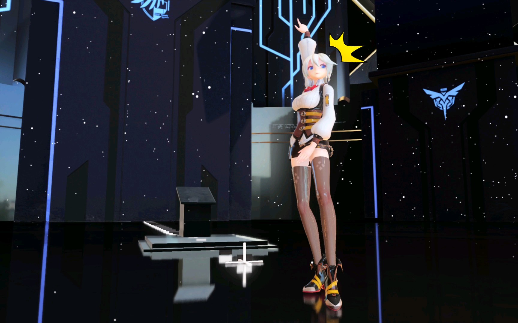 【MMD】言和ᝰ至械会议 黑曼巴♫