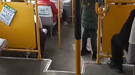 哈尔滨公交74路通联大海豚天然气客车运行视频(报业大厦——河曲街...