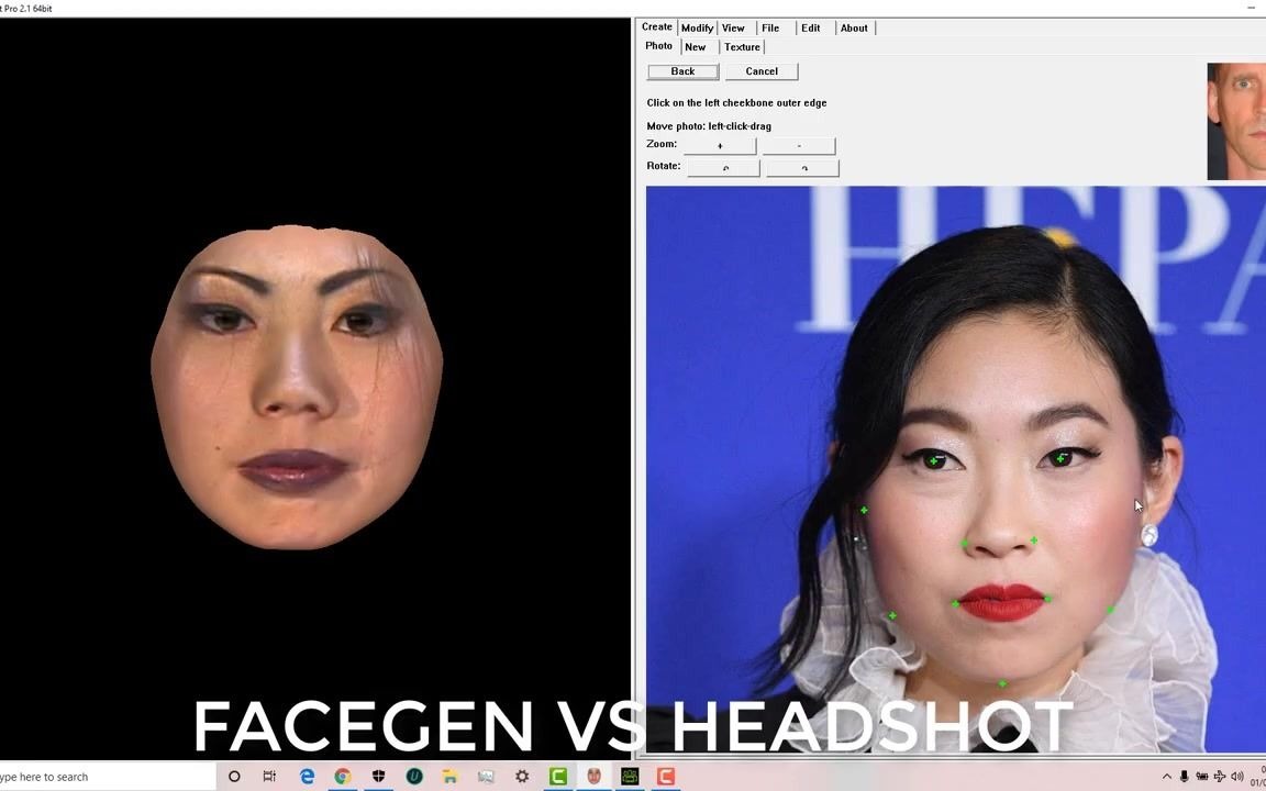 FACEGEN VS HEADSHOT,你会选谁?
