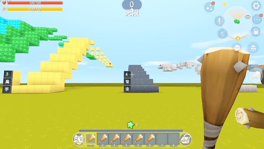 迷你世界:8种跑酷任你选,开挂难度逼半仙淘气飞鼠齐上阵才通关