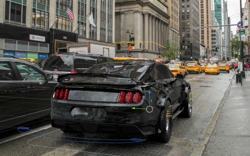 【中文字幕】Blender三维合成实景汽车动画