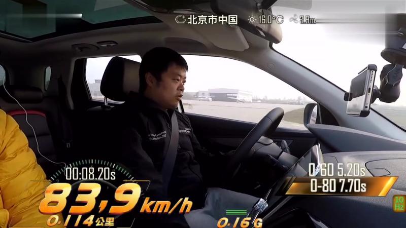 2017款长安CS55紧凑型SUV 加速测试