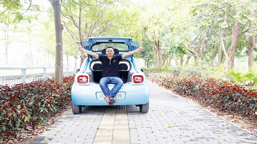 萌系实力派电动小车来袭 长城欧拉R1试驾视频