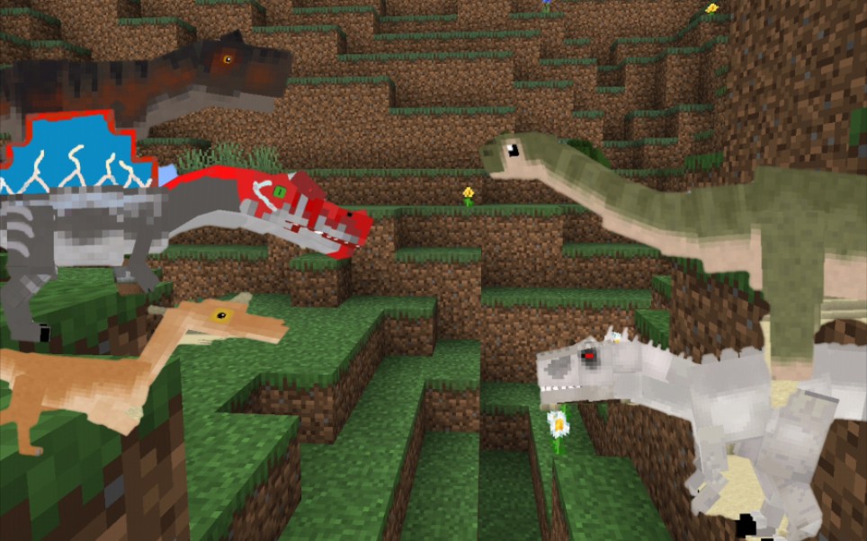 恐龙工艺dinocraft插件!一个还行的恐龙整合包