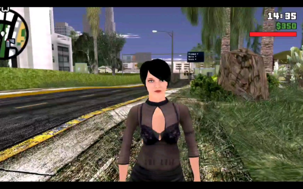 手机圣安地列斯GTASA v2.00 ReVision HDR Graphics 模组游玩。