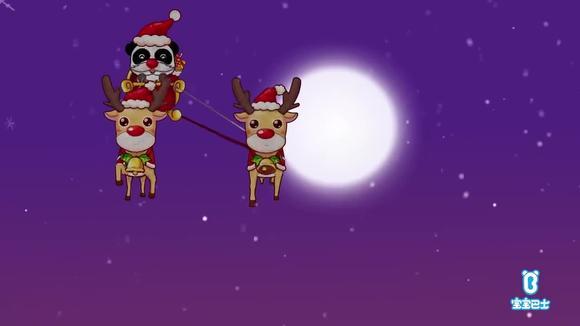 宝宝巴士儿歌:儿歌《铃儿响叮当》,活泼欢快的儿歌,适合孩子唱