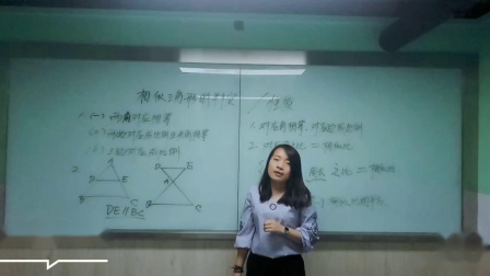 相似三角形的判定和性质