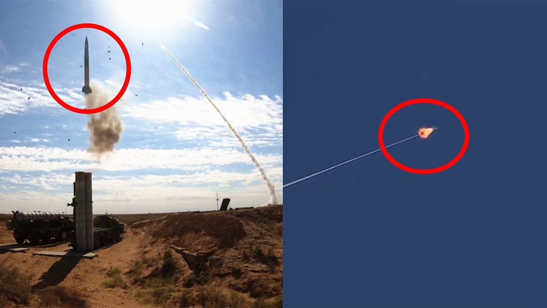 实拍:俄罗斯模拟遭大规模空袭 S-400防空系统摧毁60多个目标!