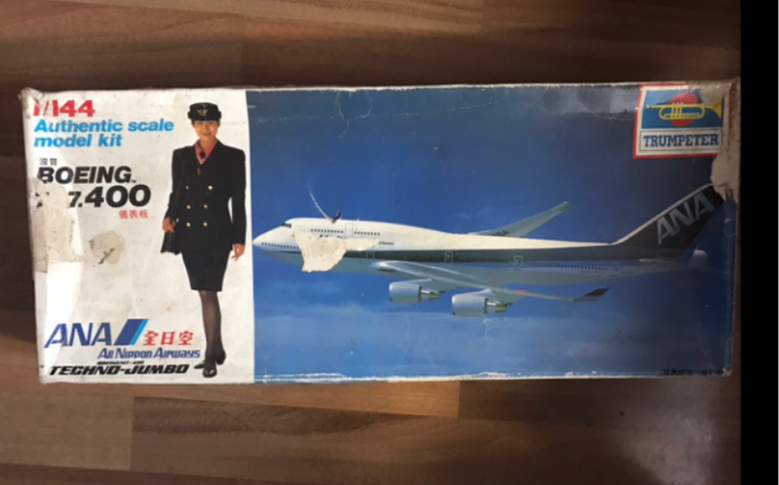 【模型测评】小号手 1/144 全日空波音747客机仪表版模型