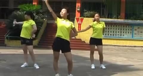 幼儿园早操 大班器械操 视频