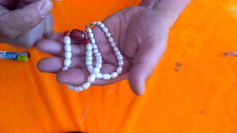 最细致的穿珍珠项链教程,你有耐心看完吗