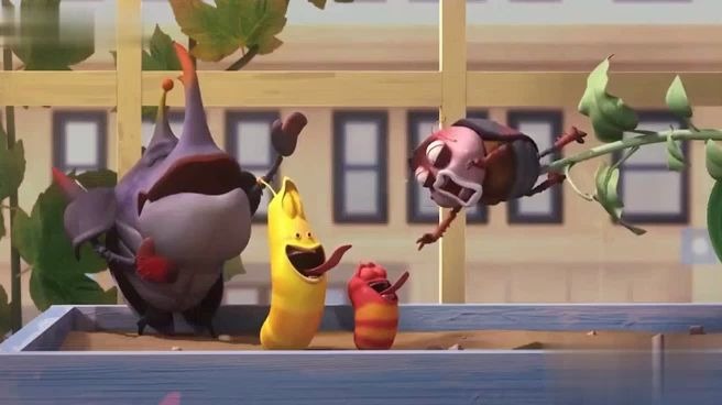 【动画搞笑】虫子版不倒翁