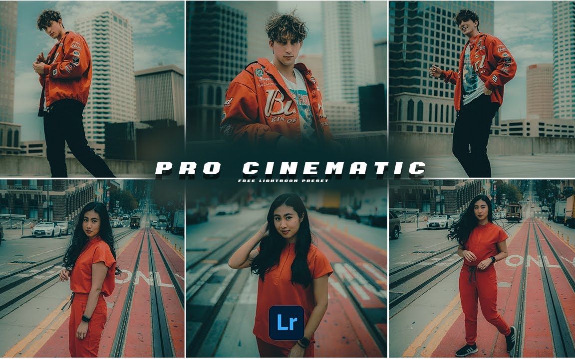 【Lr调色教程】时尚街拍电影胶片风格预设,附手机滤镜Lightroom+PS...