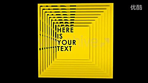 15组创意设计MG动画logo演绎视频片头元素抽象文字场景设计模板