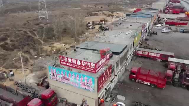 浩伟二手货车交易市场欢迎您的到来!#牵引车 #卡车之家