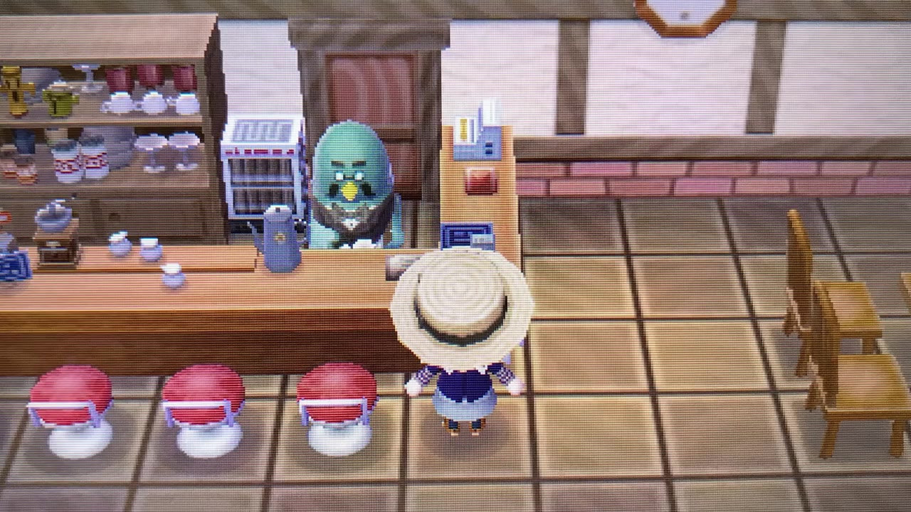 「白噪音」一起来动物之森里的咖啡馆学习鸭|Animal Crossing The ...