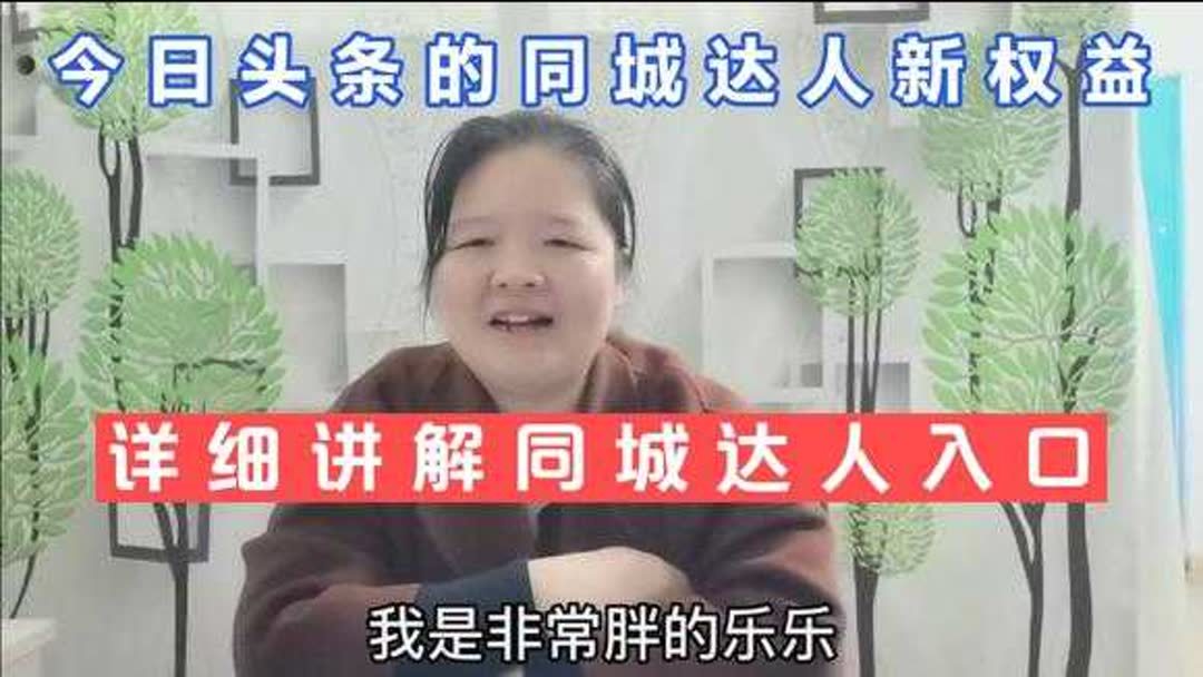 今日头条同城达人新权益具体有哪些?入口在哪里,如何发文章