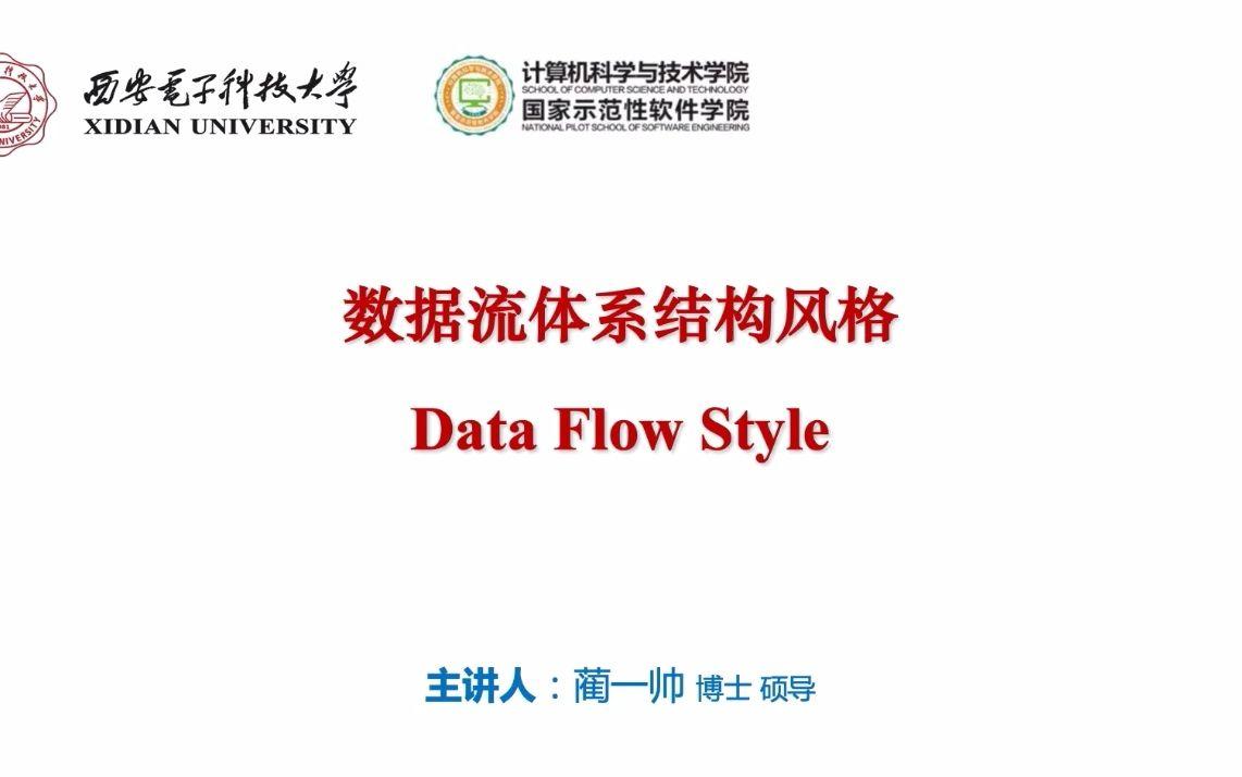 西电_软件体系结构2_2022.1.20