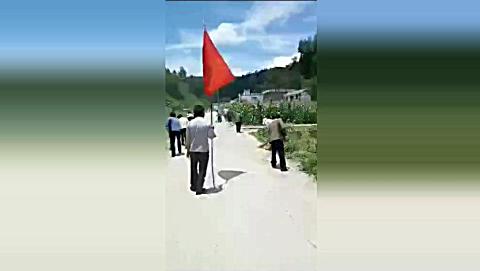 农村环境卫生大整治 打造好的环境 享受好的生活 爱护环境从我做起