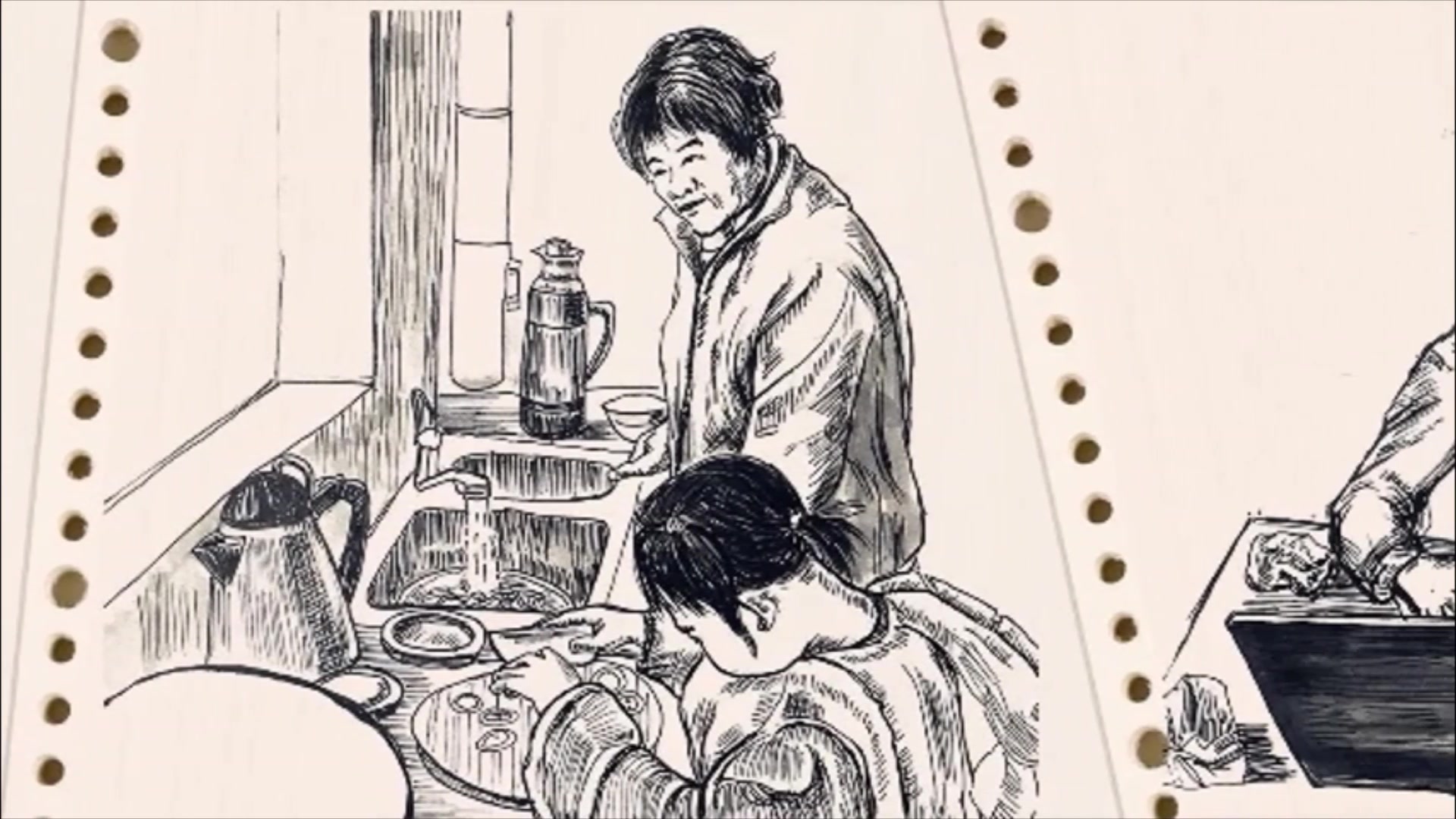 看哭!大学老师手绘100幅抗疫素描