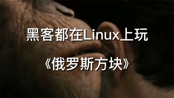 黑客们初中就已经开始在Linux上玩俄罗斯方块!我还在学习apt命令