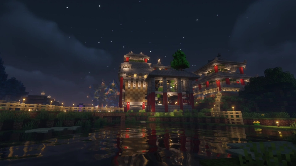 我的世界自动伐木机及骨粉生产机,也许可以当视频壁纸来用