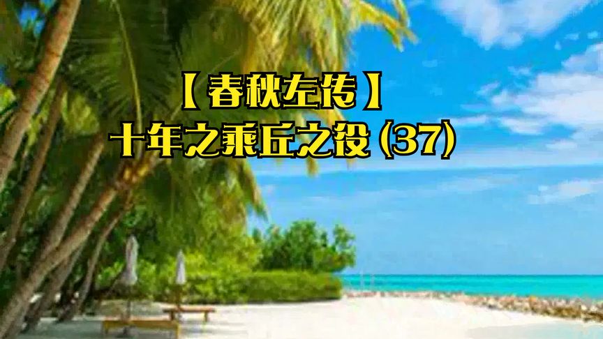 【春秋左传】十年之乘丘之役 (37)