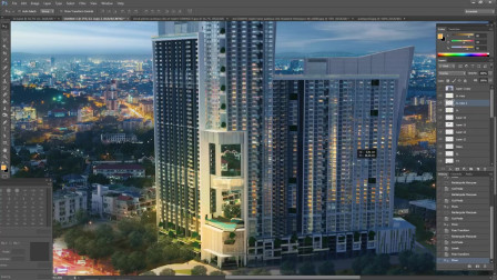 PHOTOSHOP 建筑后期教程