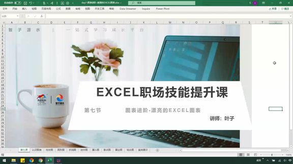 提升篇-图表进阶,漂亮的EXCEL图表