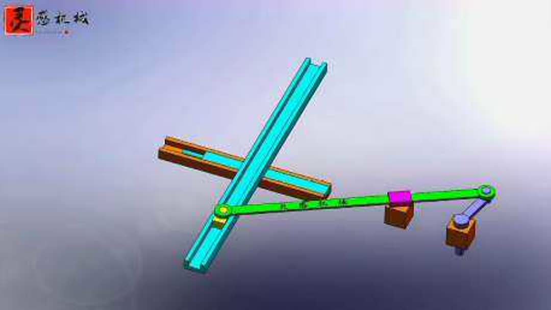 1种能够长时间停留的直线往复运动机构!