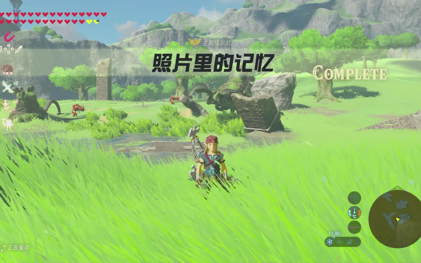 村长【塞尔达传说-旷野之息】游玩解说30(最后的回忆点、日语配音...