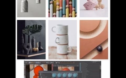 C4D渲染神器OC插件来袭!OC插件+C4D优质模型+优质材质预设瞬间...