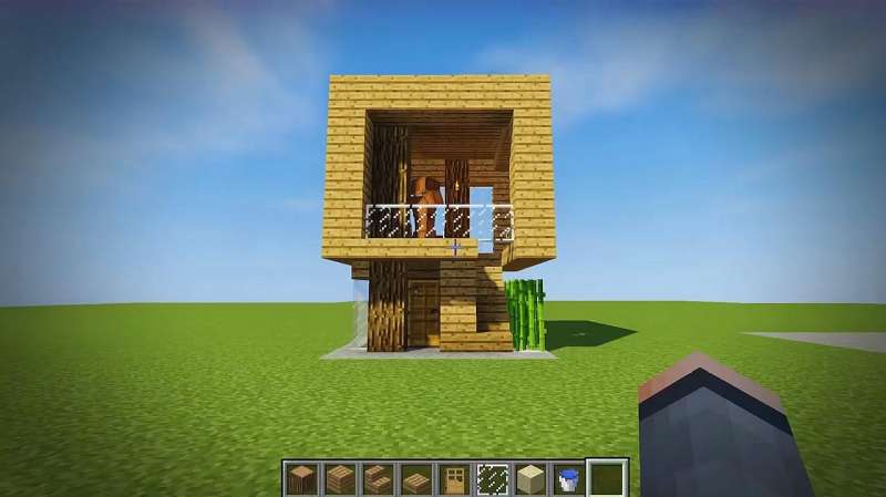 《我的世界》教你建造6X6的生存小屋,麻雀虽小但五脏俱全