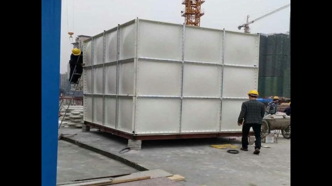 玻璃钢模压水箱一般用于什么行业?