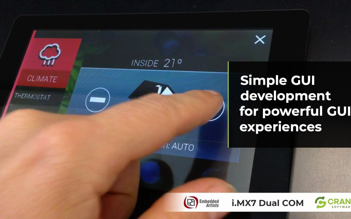 Embedded Artists i.MX7 Dual COM镜像文件 | 使用Crank Storyboard...