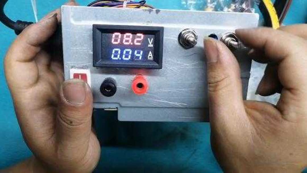 电脑电源改可调电源,0--30伏可调(视频二)