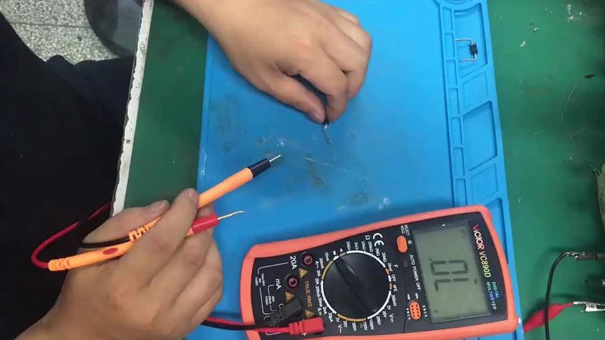 二极管好坏测量-匠巢手机维修培训学校