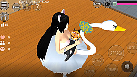 这到底是什么沙雕游戏?《校园樱花模拟器》