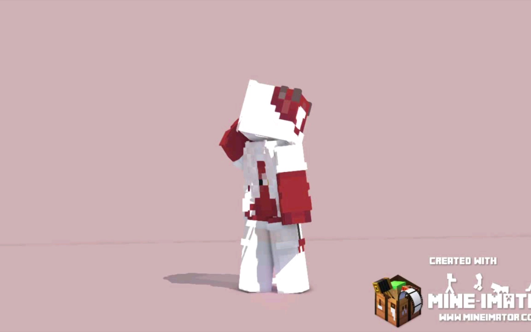 【我的世界动画】(模板导入)肝王猫酱跳舞